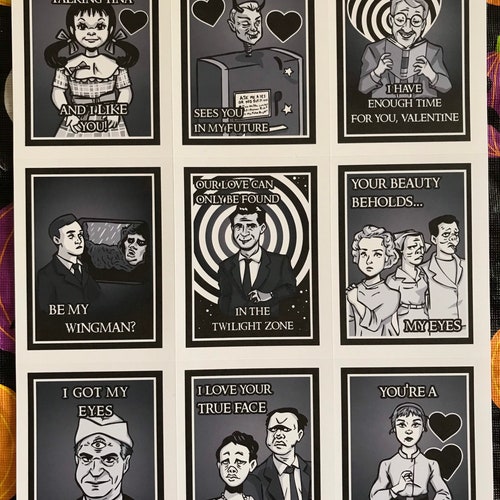 Twilight Zone Masks: Complete Set - Etsy