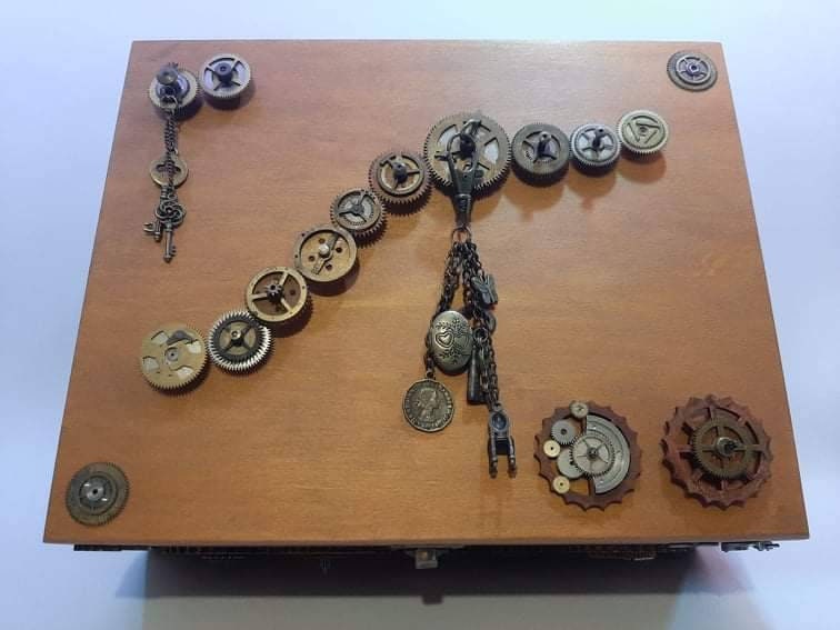 Steampunk Box Steampunk Storage Box Steampunk Jewellery Box - Etsy
