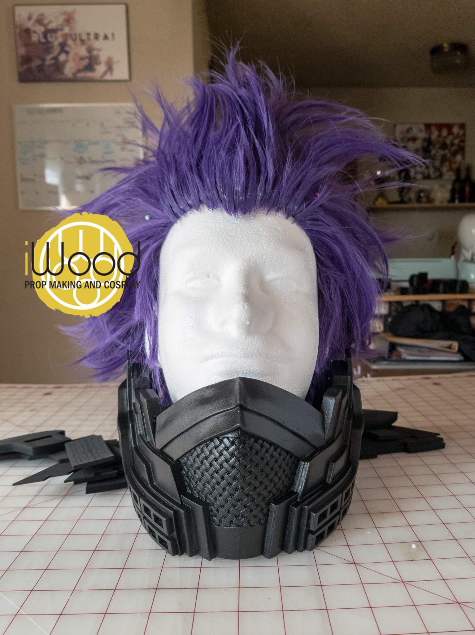 Shinso Mask Armor Pattern//foam DIY Project//bnha// Boku No | Etsy