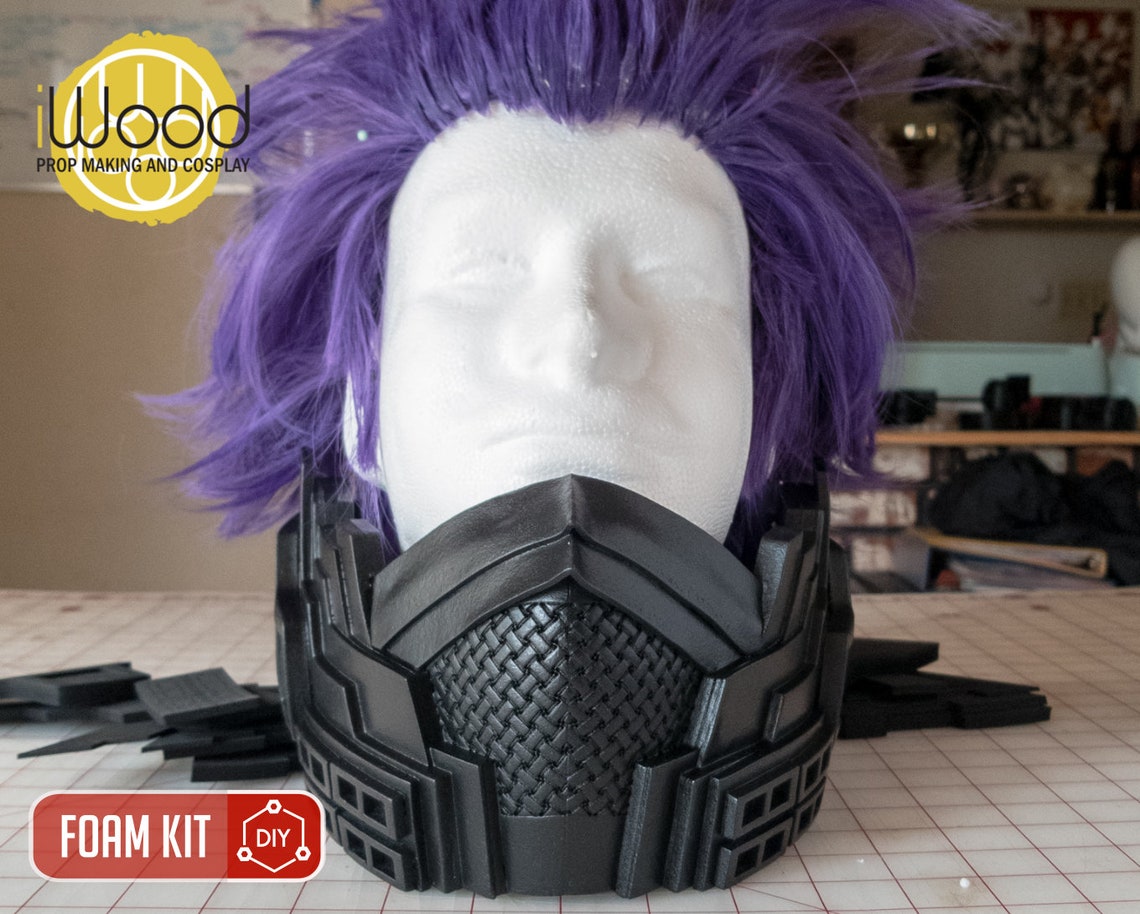 Shinso Mask Armor Laser Kit // MHA cosplay // BNHA // Boku no | Etsy