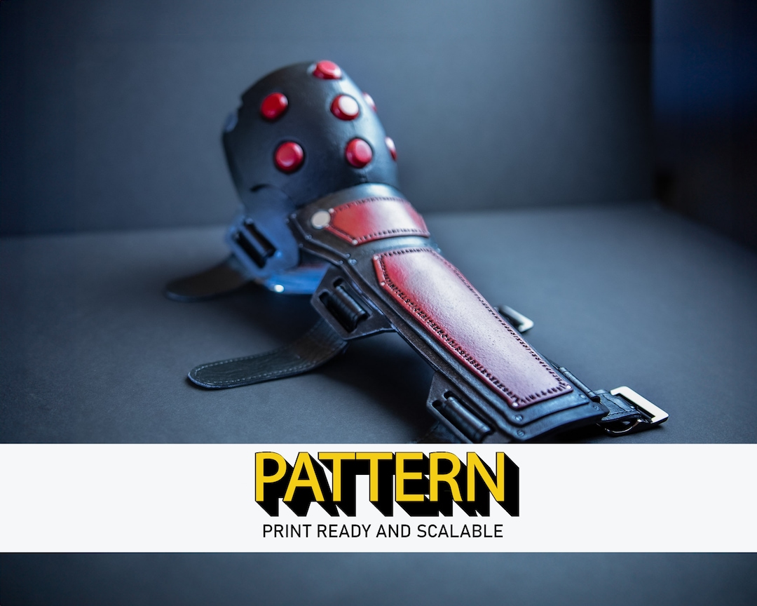 Plantilla de patrón de armadura de guante de Tifa Lockhart Remake Final ...