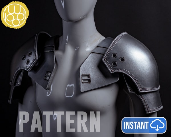 Barbarian Elbow Armor Cosplay Pattern Level 70 Style Foam or - Etsy Canada