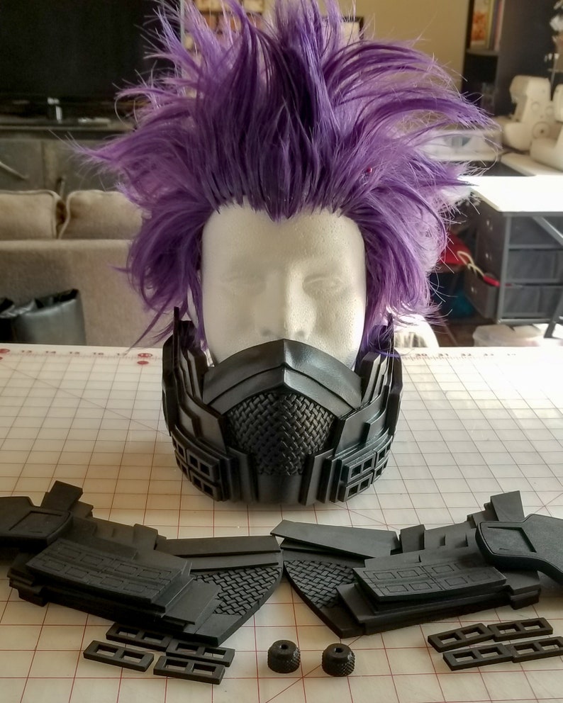 Shinso Mask Armor Laser Kit // MHA cosplay // BNHA // Boku no | Etsy
