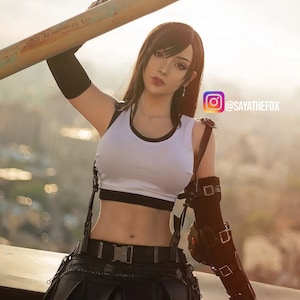 Tifa Lockhart Glove Armor Pattern Final Fantasy 7 Cosplay - Etsy
