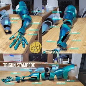 Trigun Vash the Stampede Cosplay - Adjustable PDF Pattern for Crafting ...