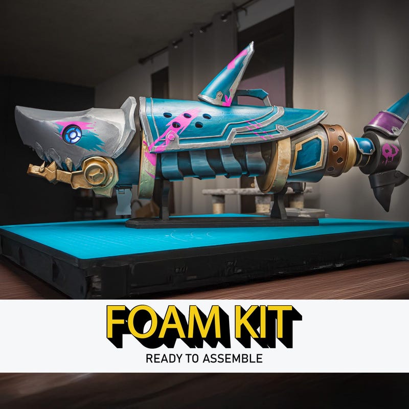 Arcane Jinx Shark - Etsy