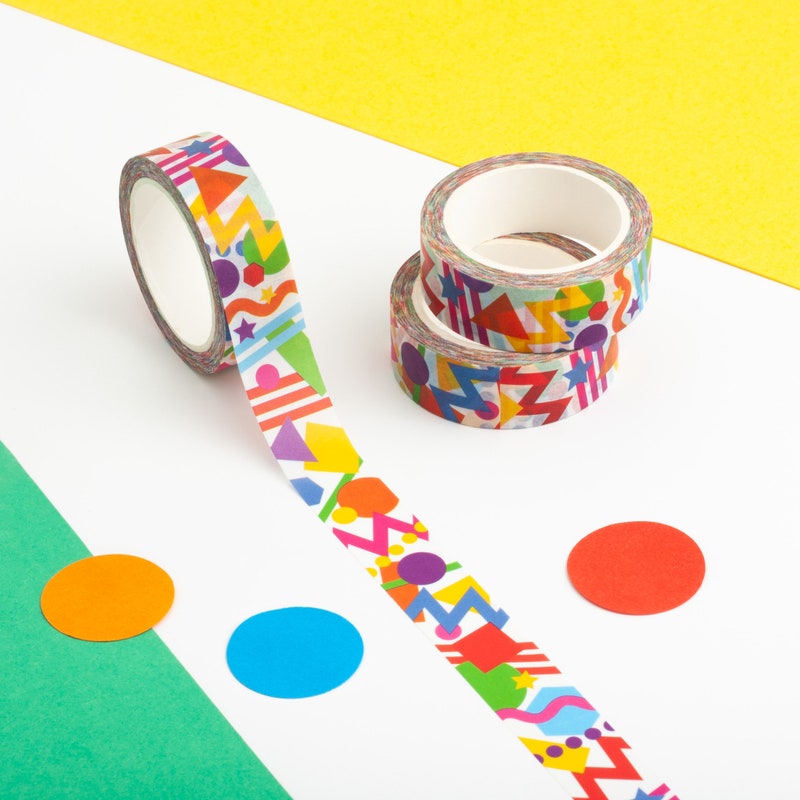 Retro Washi Tape - Etsy