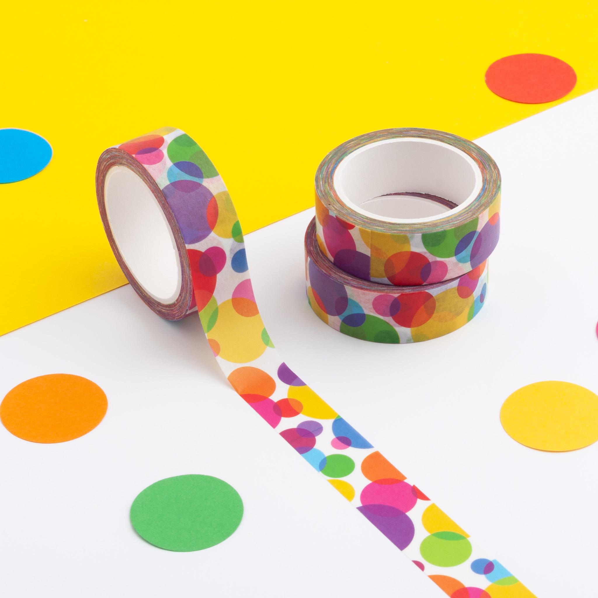 Washi Tape 12 Day Advent Calendar, Colourful Washi Tape Bundle, Rainbow ...