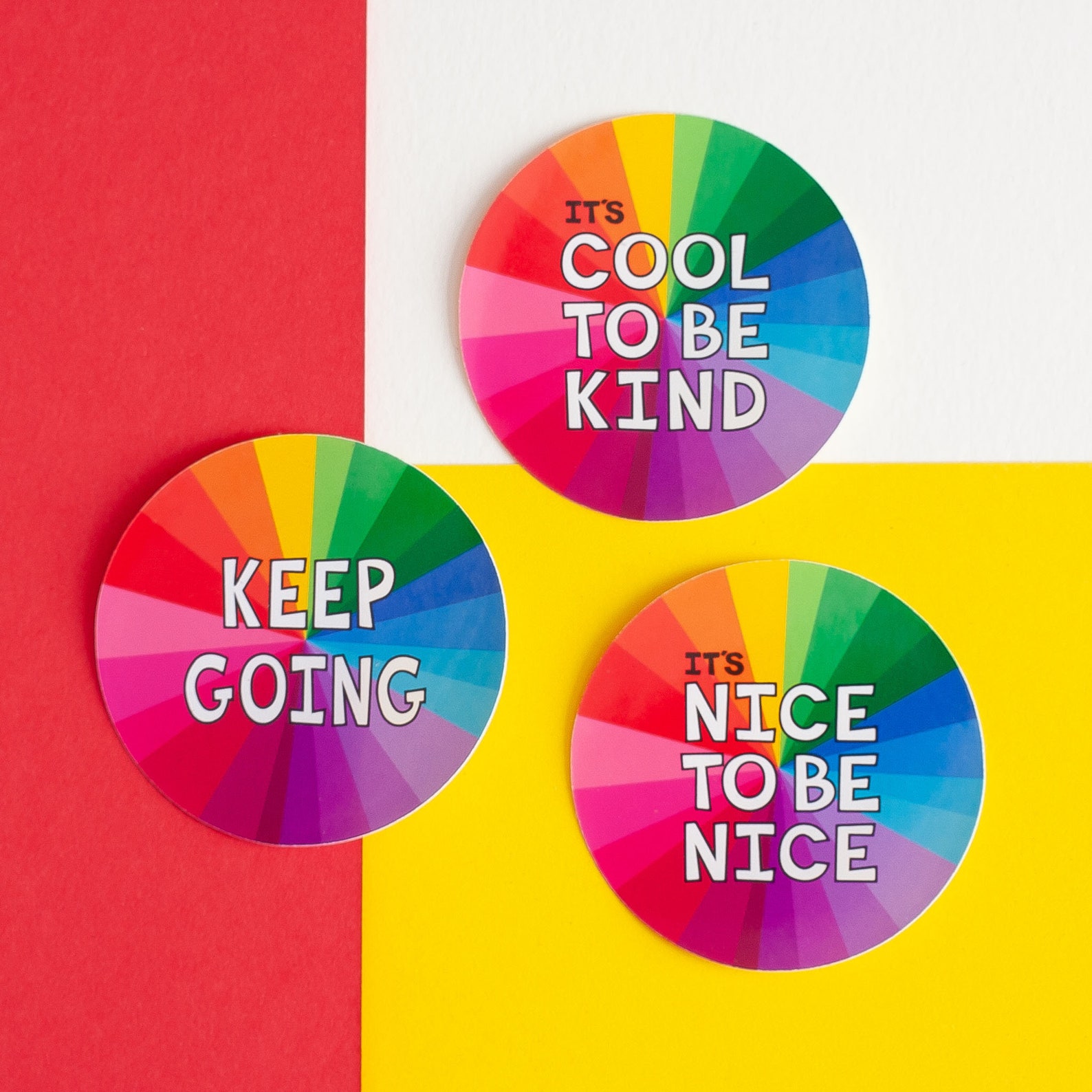Motivational Stickers Positive Sticker Pack Colourful - Etsy India