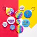 Positivity Badges, Set of Motivational Badges, Rainbow Badges, Positive ...
