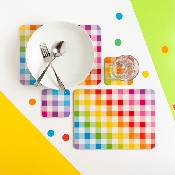 Bright Placemats - Etsy