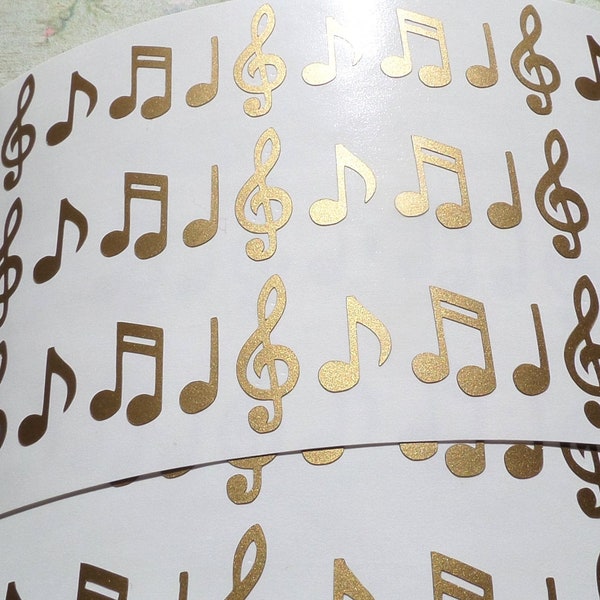 Music Notes Decal - Etsy