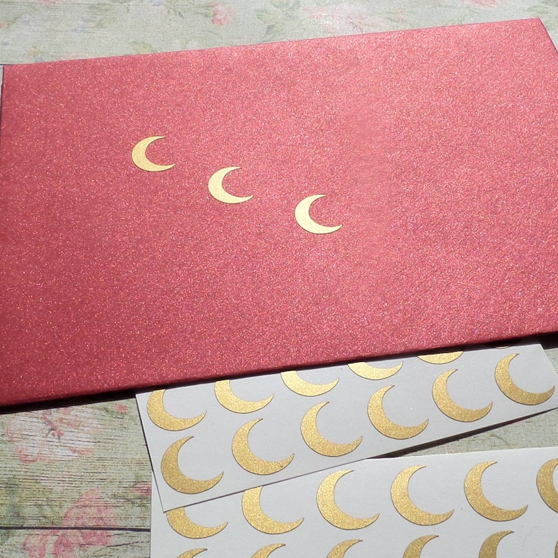 Moon Stickers - Etsy UK
