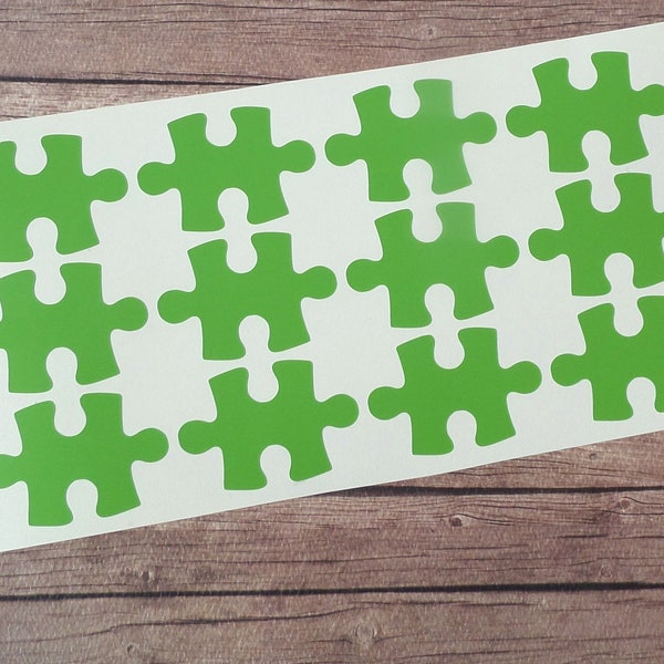 Puzzle Wall Decals - Etsy