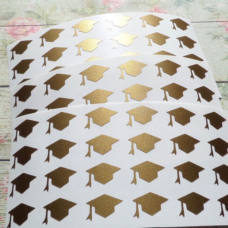 Small Grad Stickers - Etsy