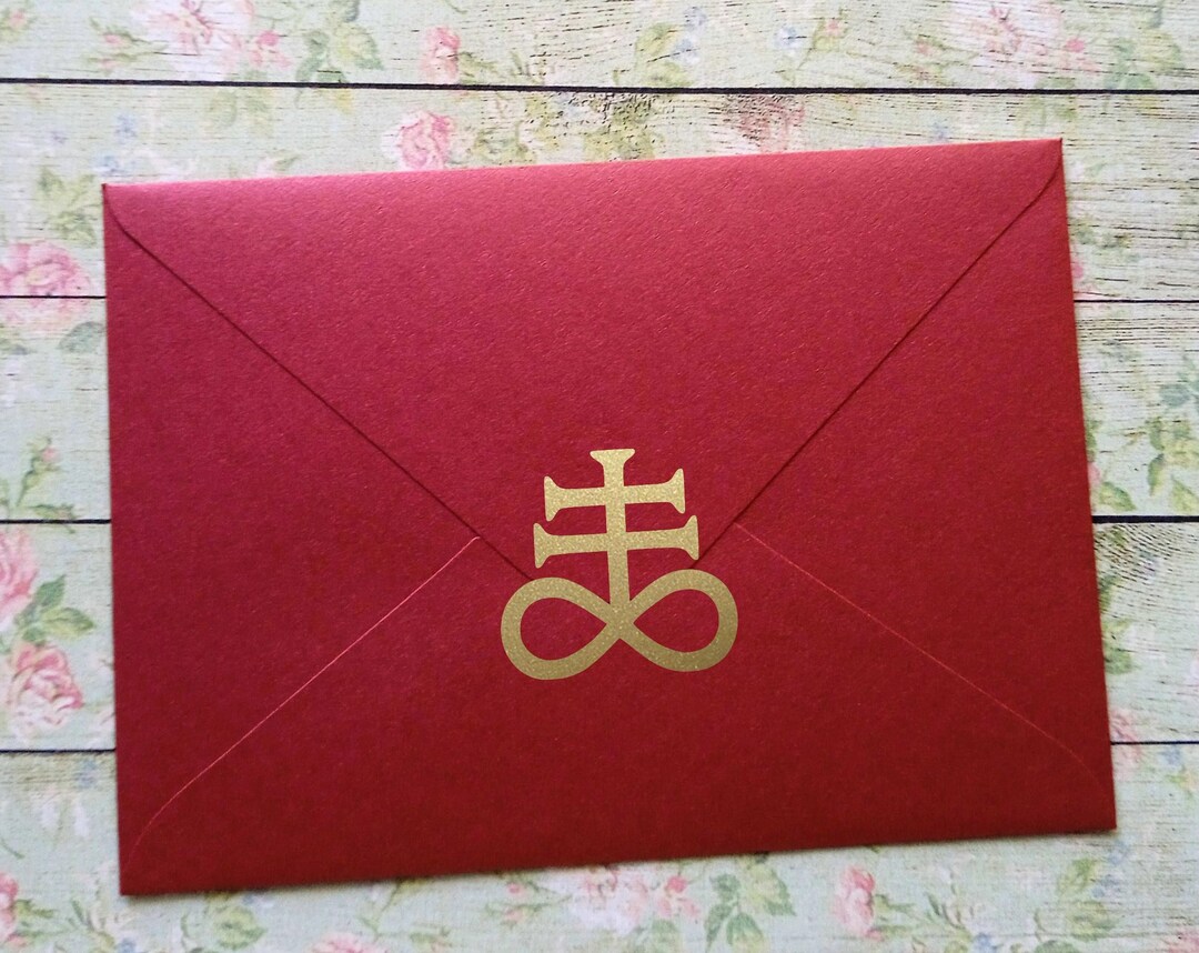 Cross of Leviathan Stickers, 20+pcs, 0.75 - 1.5in (1.9-3.8cm) Vinyl ...