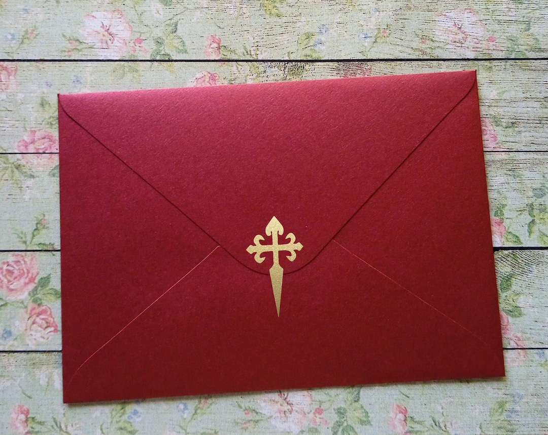 16+ Santiago Cross Stickers, Envelope Seal, Religious Craft Supply, 1 ...
