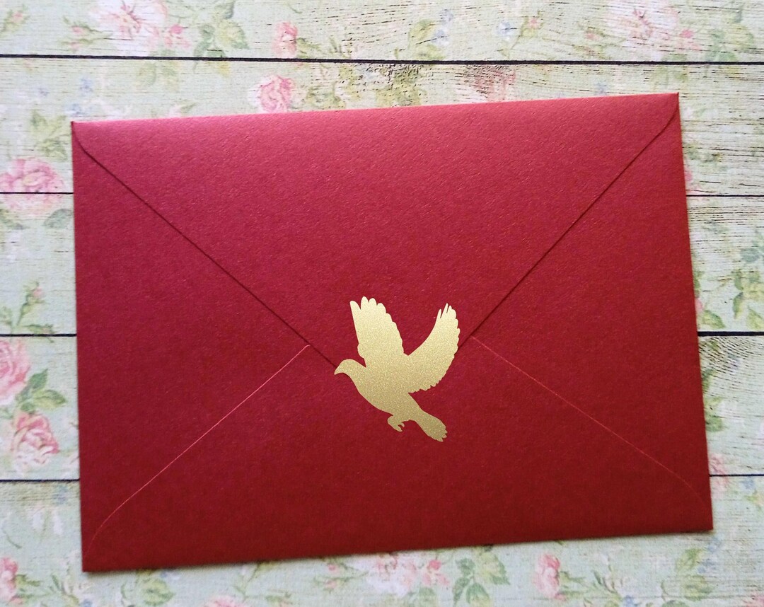 10+ Dove Stickers, Bird, Gift Wrapping, Craft Supply, 0.5-3in (1.2-7 ...