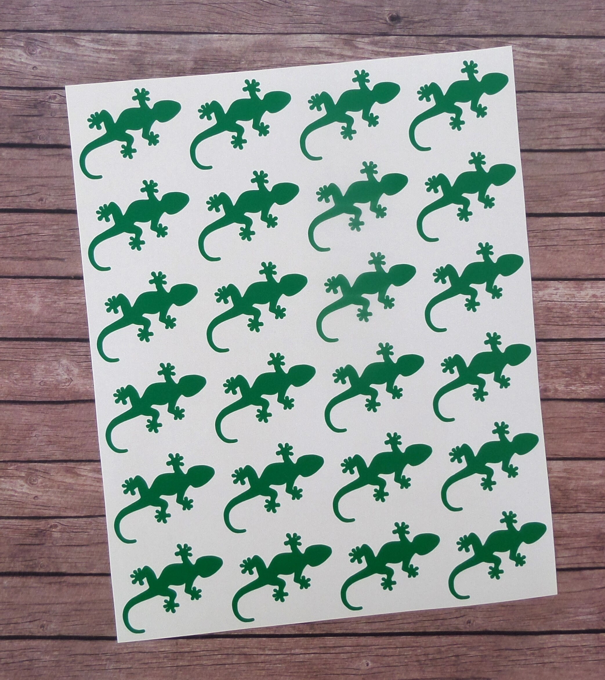 40 Lizard Stickers Reptile Theme Party Decorations Birthday - Etsy