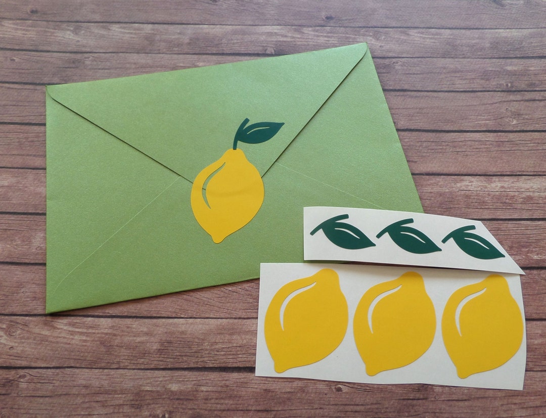 28 Lemon Stickers, Removable Wallpaper, Lemon Party, Vinyl Decal - Etsy