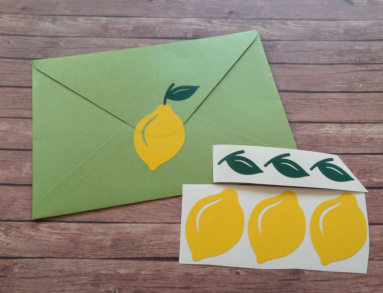 28 Lemon Stickers Removable Wallpaper Lemon Party Vinyl - Etsy