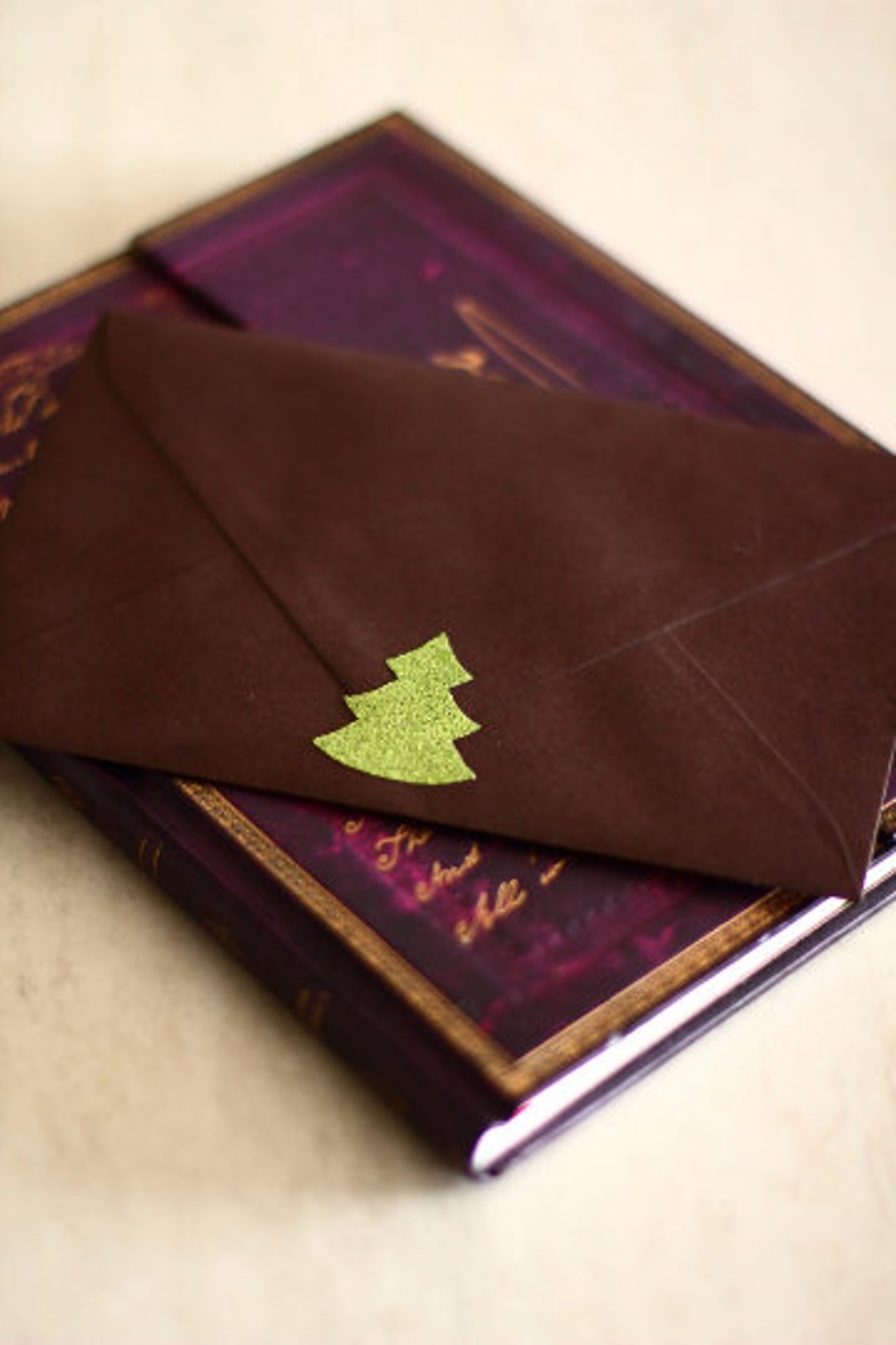 18 Glitter Christmas Tree Stickers Gold Christmas Stickers - Etsy