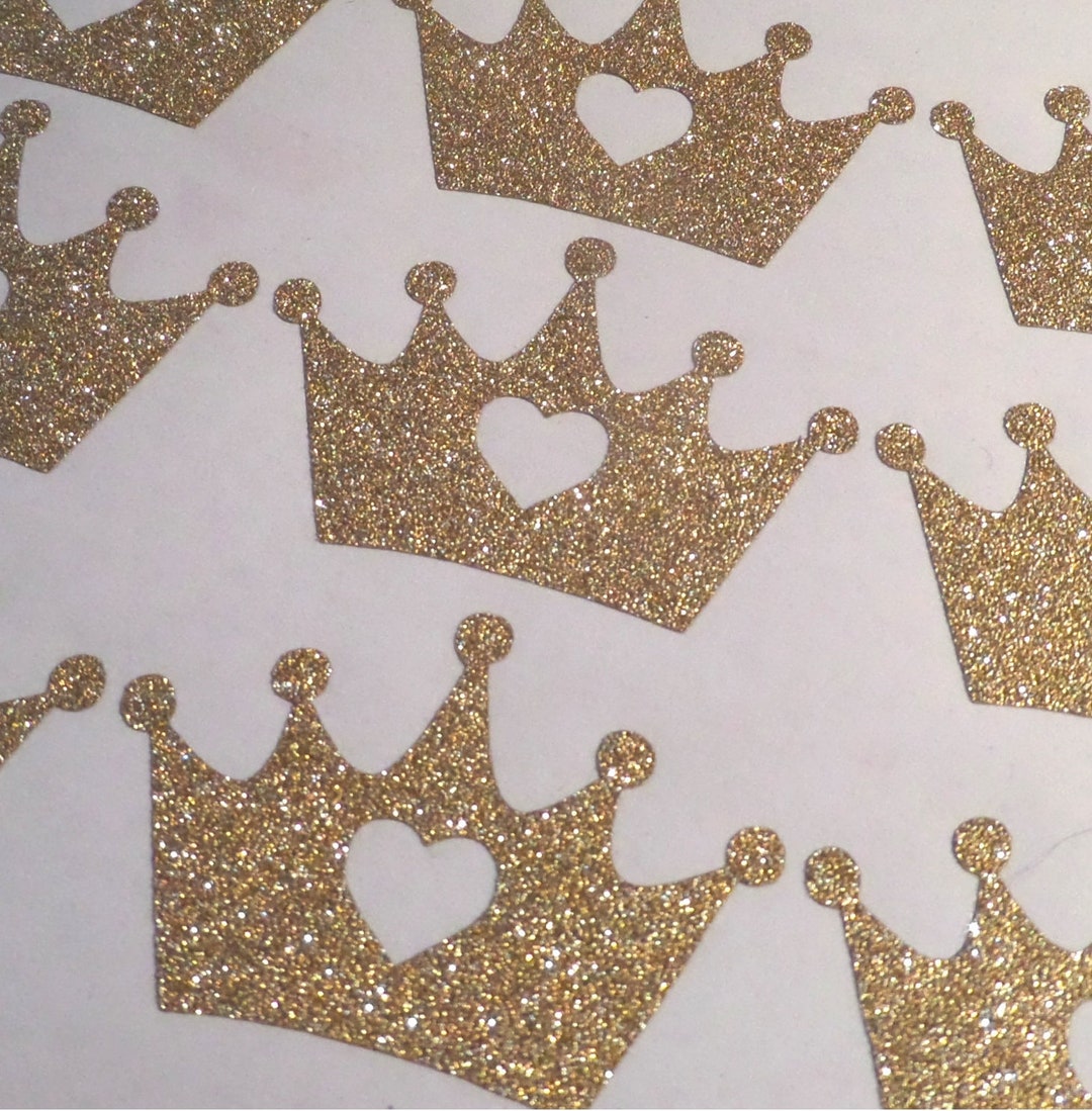 10+ Crown Stickers , Glitter, Princess Party Decorations, 1-3in (2.5-7 ...