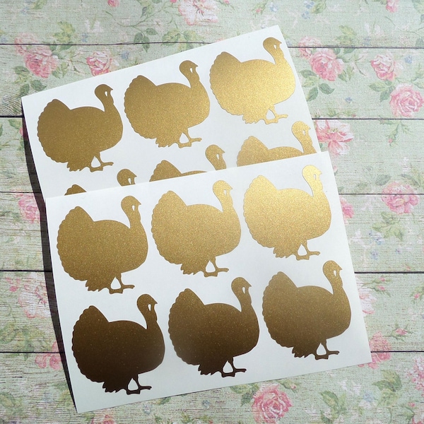 Turkey Stickers - Etsy