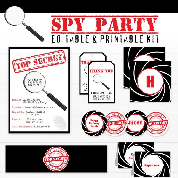 Spy Party - Etsy