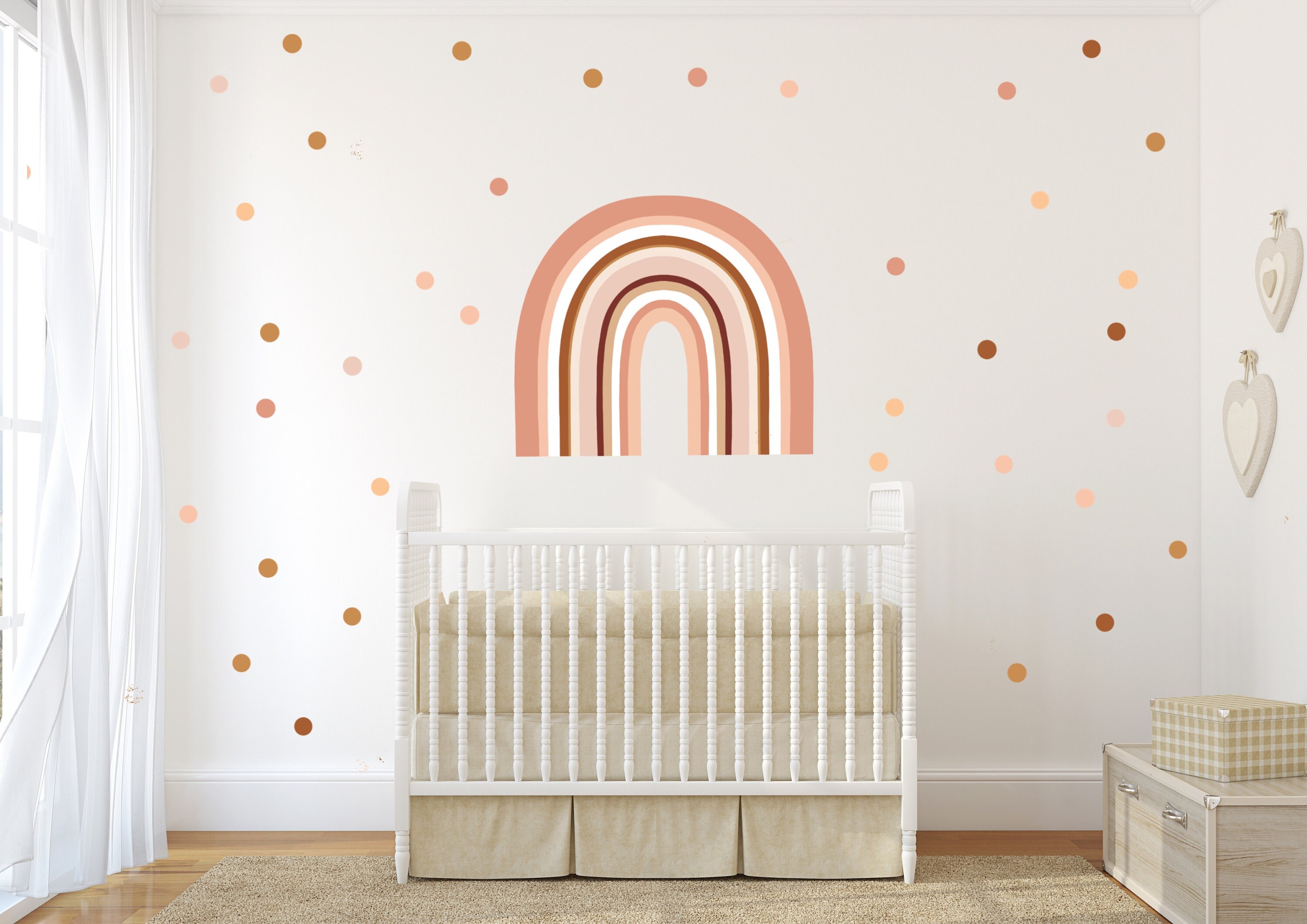 NEW Rainbow Arch Wall Decals LARGE includes Free Spot - Etsy