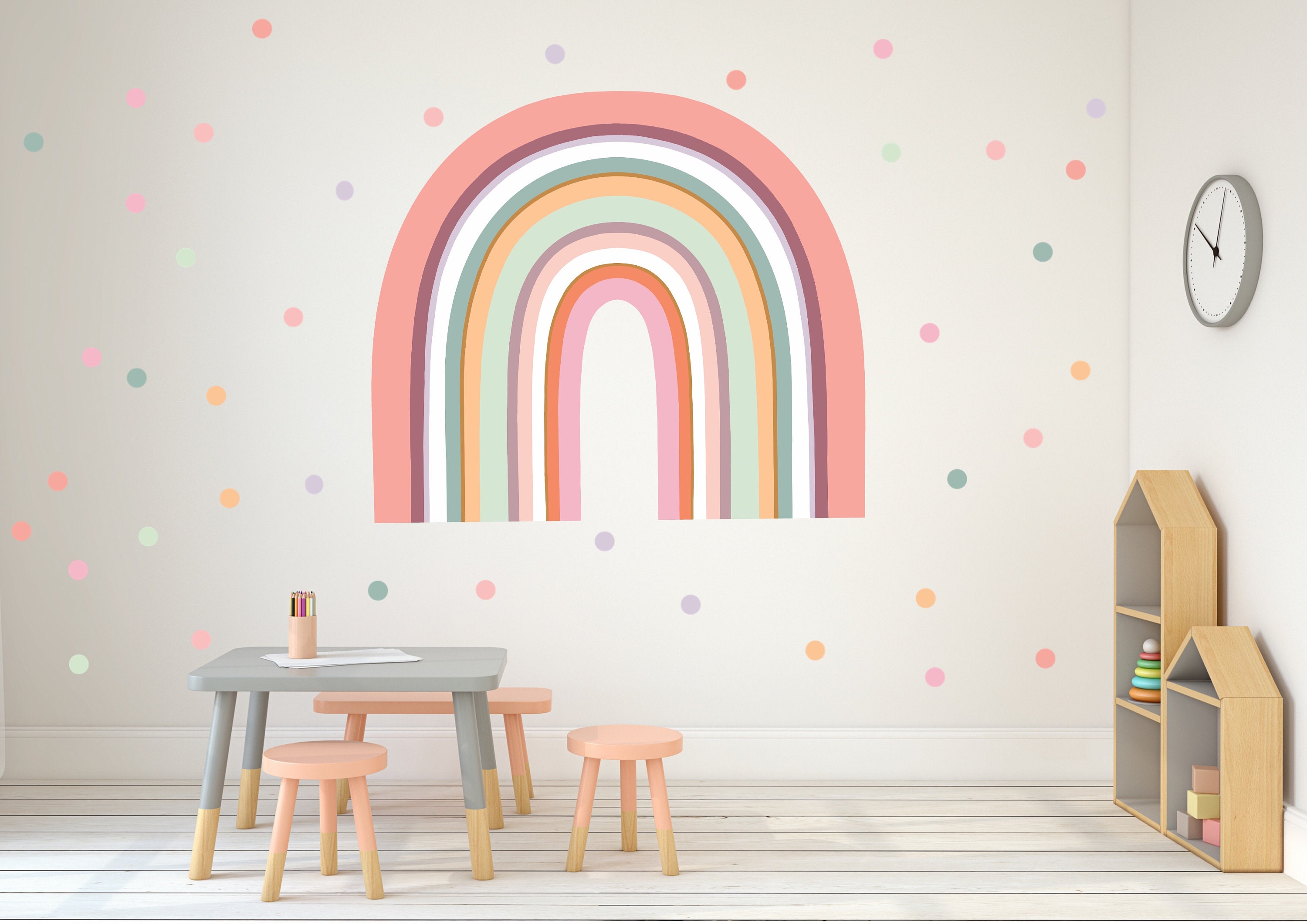 NEW Rainbow Arch Wall Decals MAXI includes Free Spot - Etsy Hong Kong
