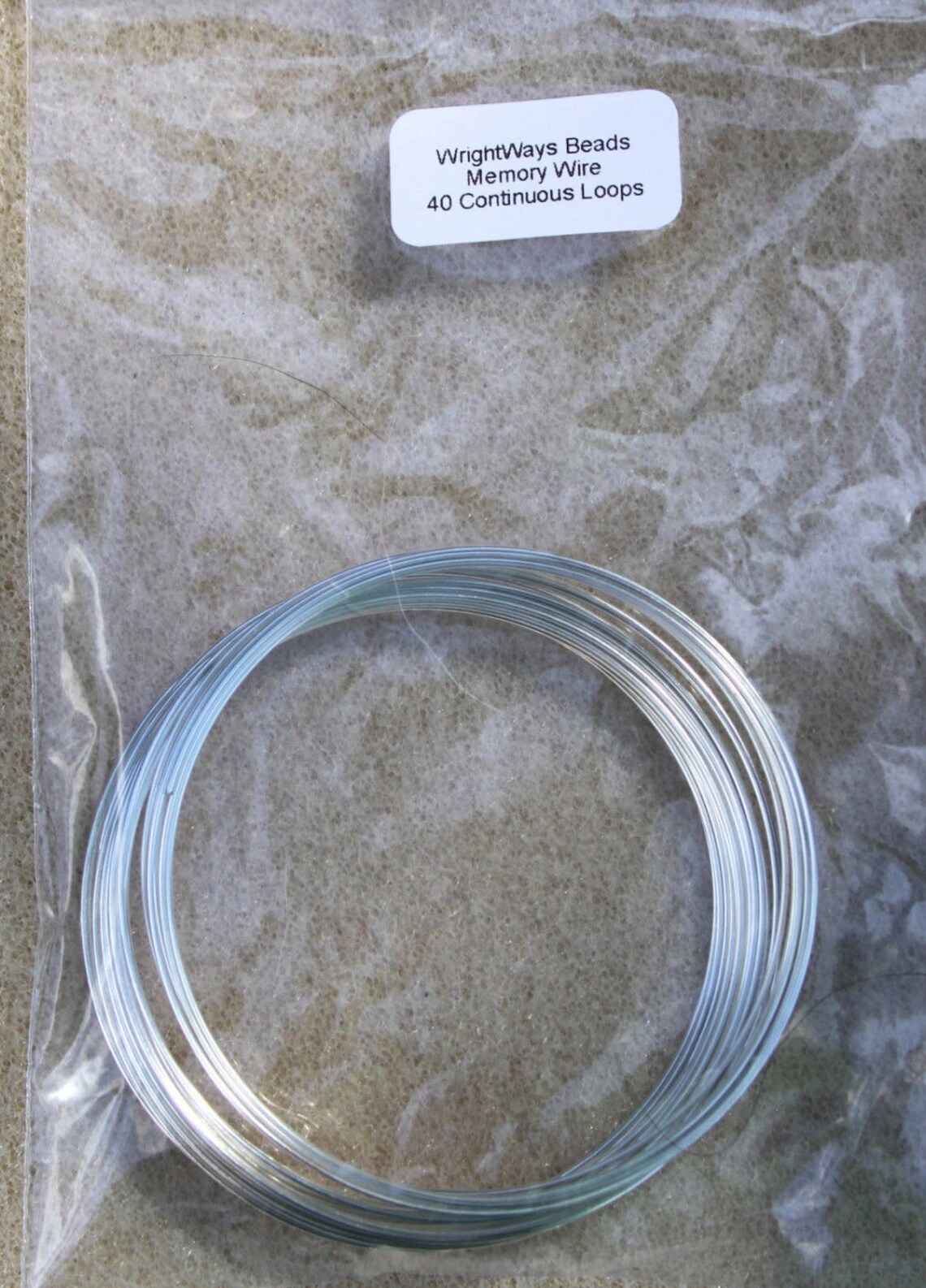 Memory Wire forty Continuous Loops 0.6mm Thickness X 55mm - Etsy