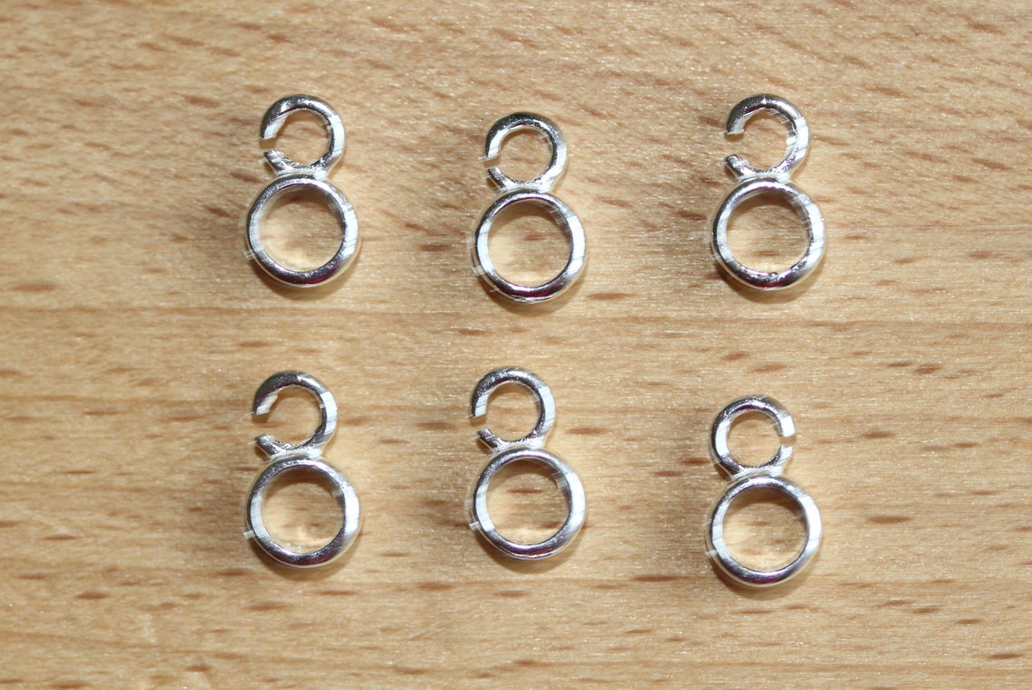 Sterling Silver Spacer Carrier for Charms Sold in Packs of | Etsy