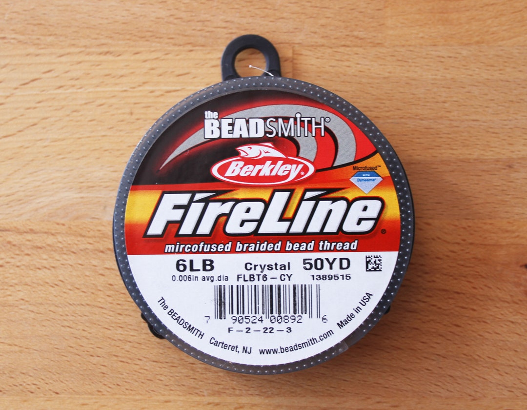 Fireline Microfused Braided Beading Thread 6lb X 50yards (45.8m) in ...