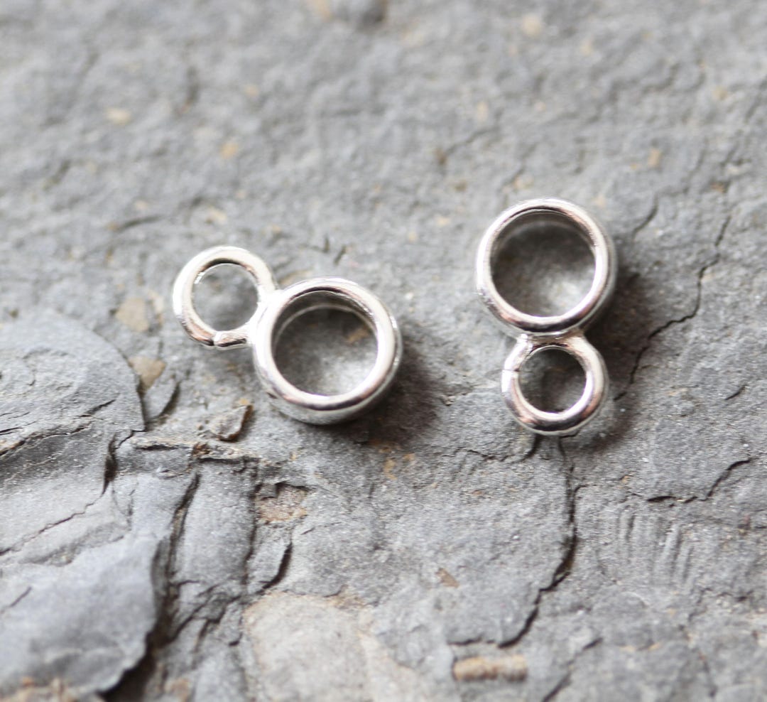 Sterling Silver Spacer Carrier for Charms - Sold in Packs of Two - Etsy