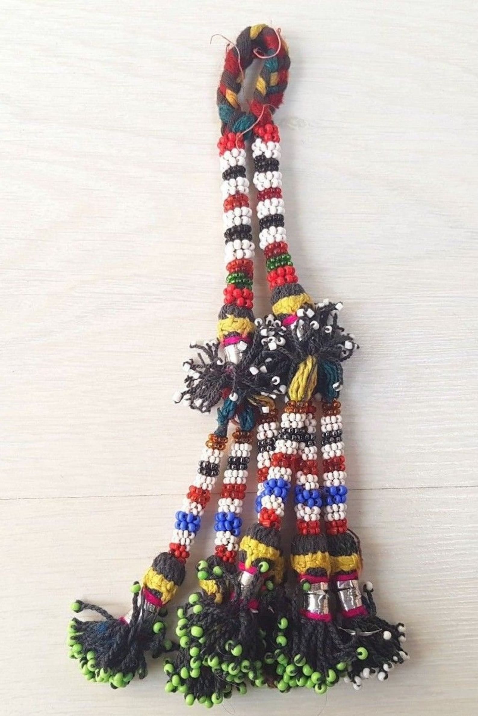 Antique Traditional Kuchi Beaded Tassels Beadwork Wedding | Etsy