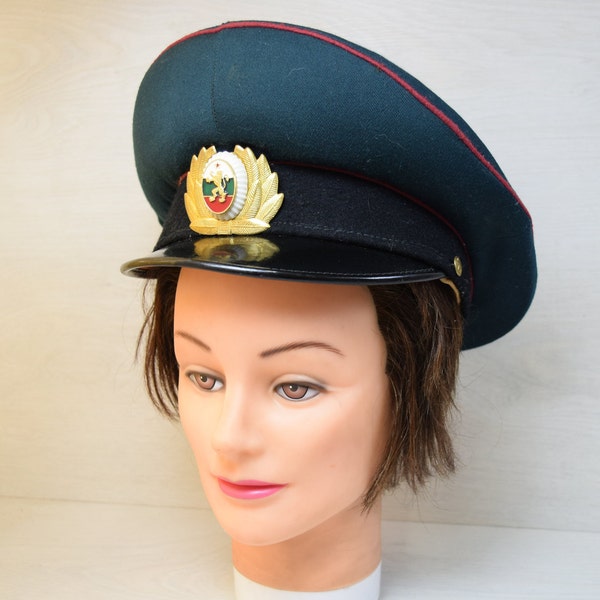 Military Officer Hat - Etsy