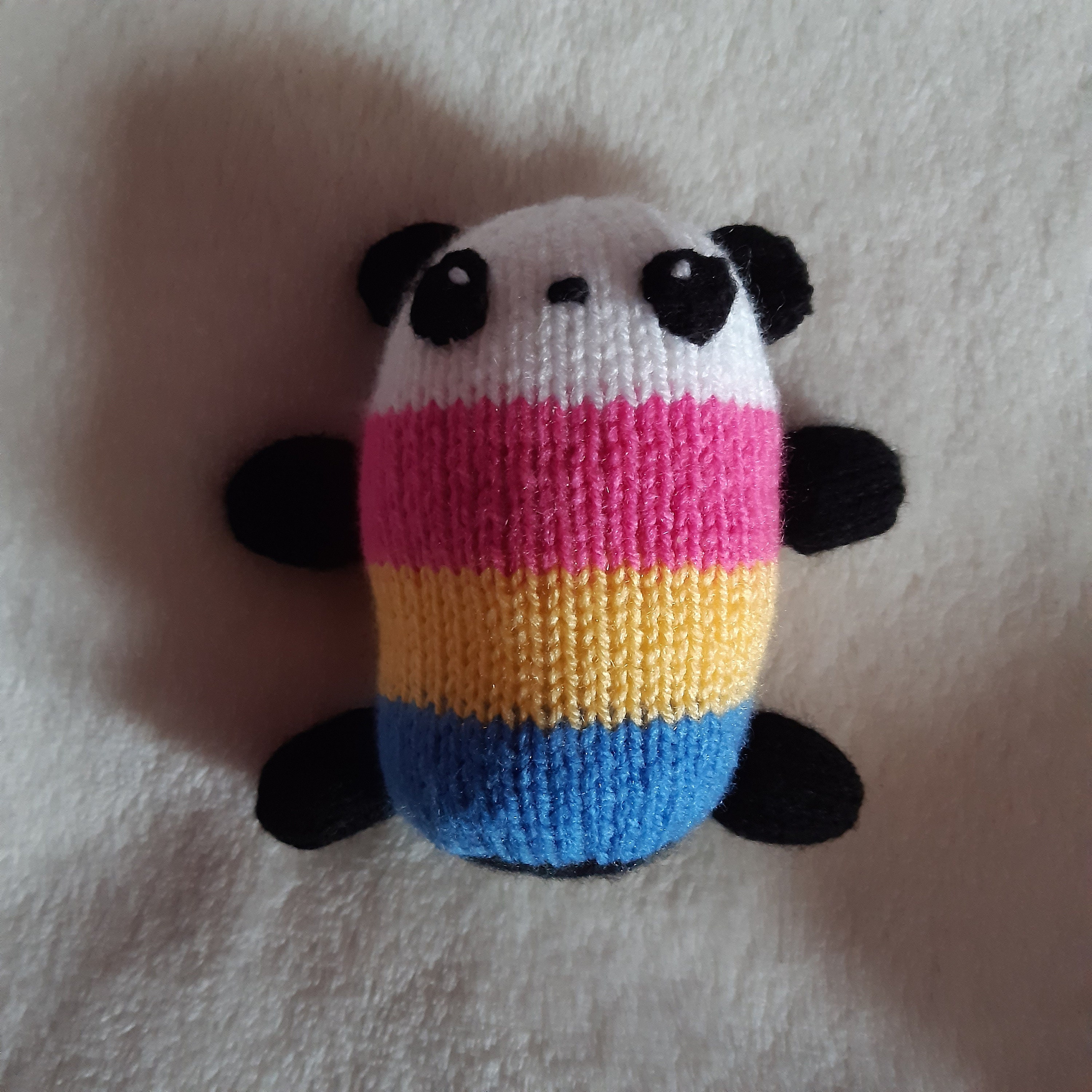 CHOOSE your FLAG LGBT Hand-Knitted Panda Bear Gay | Etsy