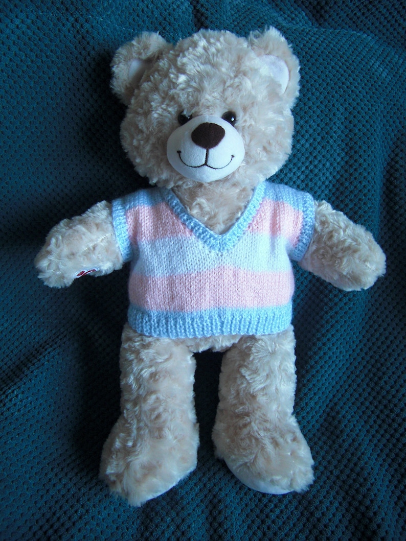 CHOOSE Your FLAG LGBT Hand-knitted V Neck Vest for Stuffed | Etsy