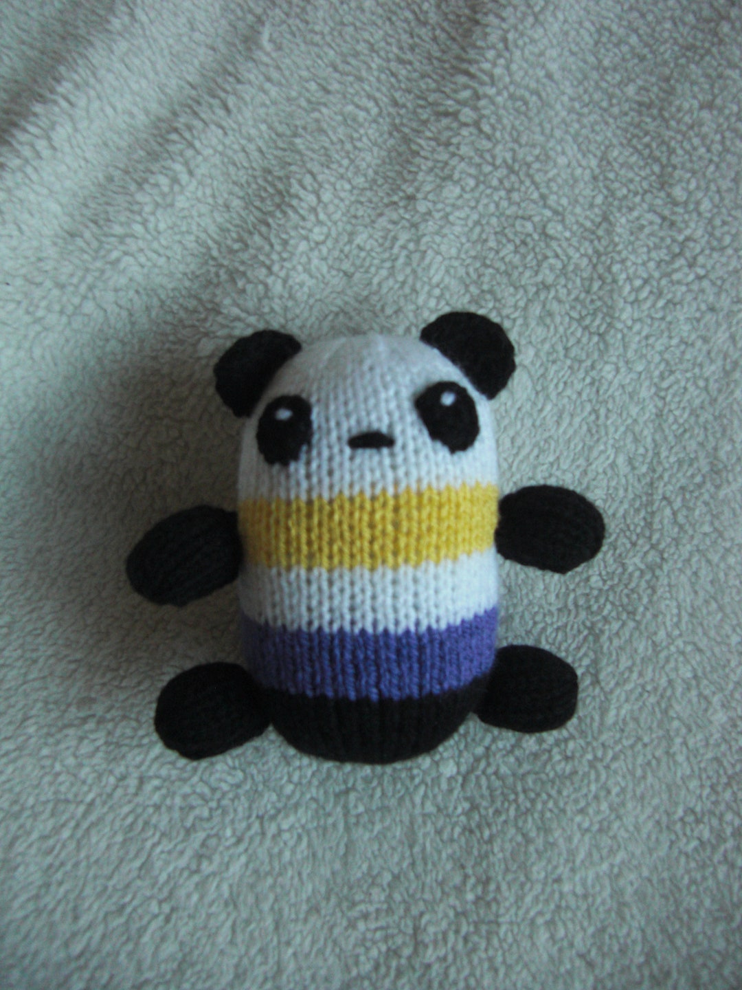 CHOOSE Your FLAG - LGBT+ Hand-knitted Panda Bear - Gay, Lesbian ...