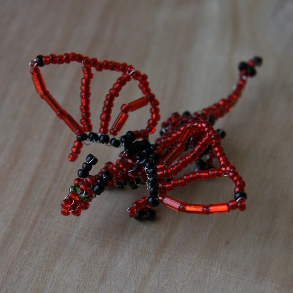 Beaded Dragon - Etsy