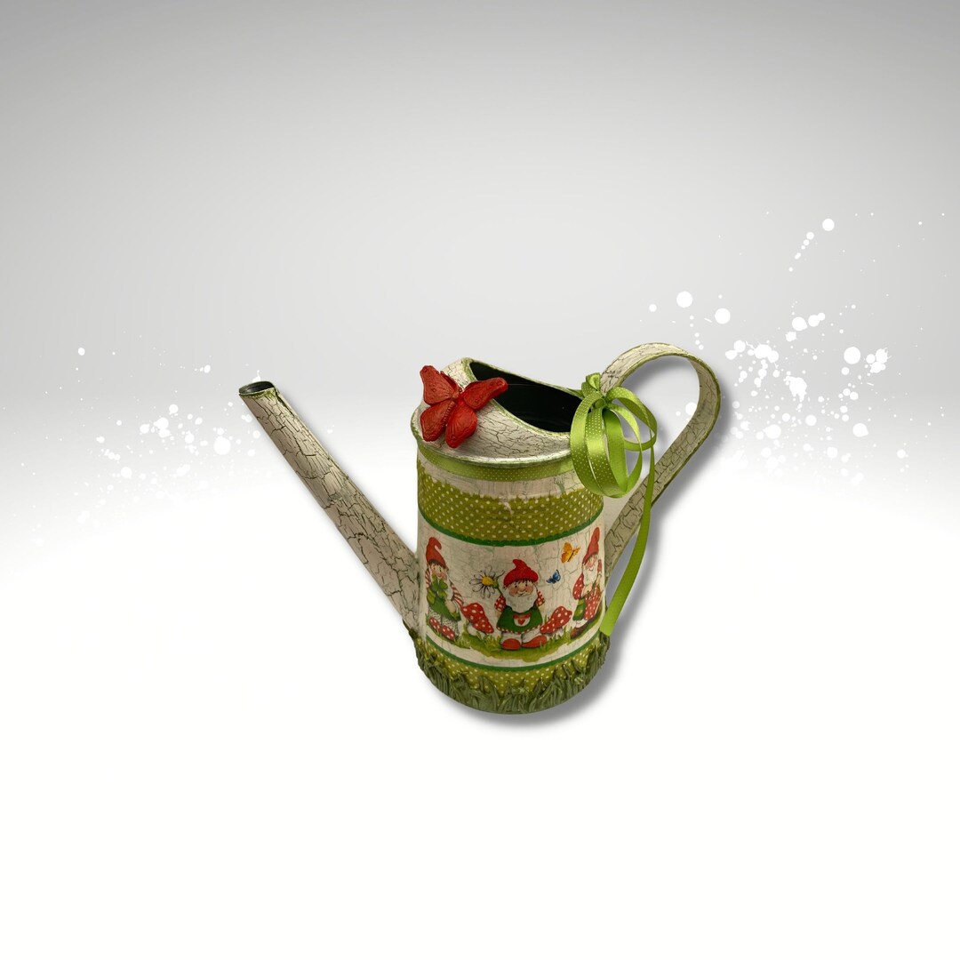 Gnome Decorative Watering Can, Gonk Dining Table Centerpiece, Garden ...