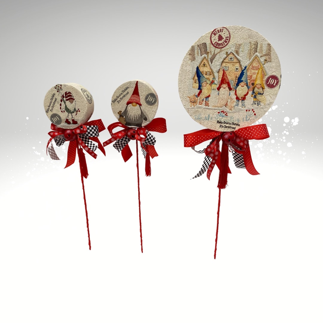 Gnome Plant Stakes INDOOR ONLY, Gnome Gifts for Women, Stocking ...