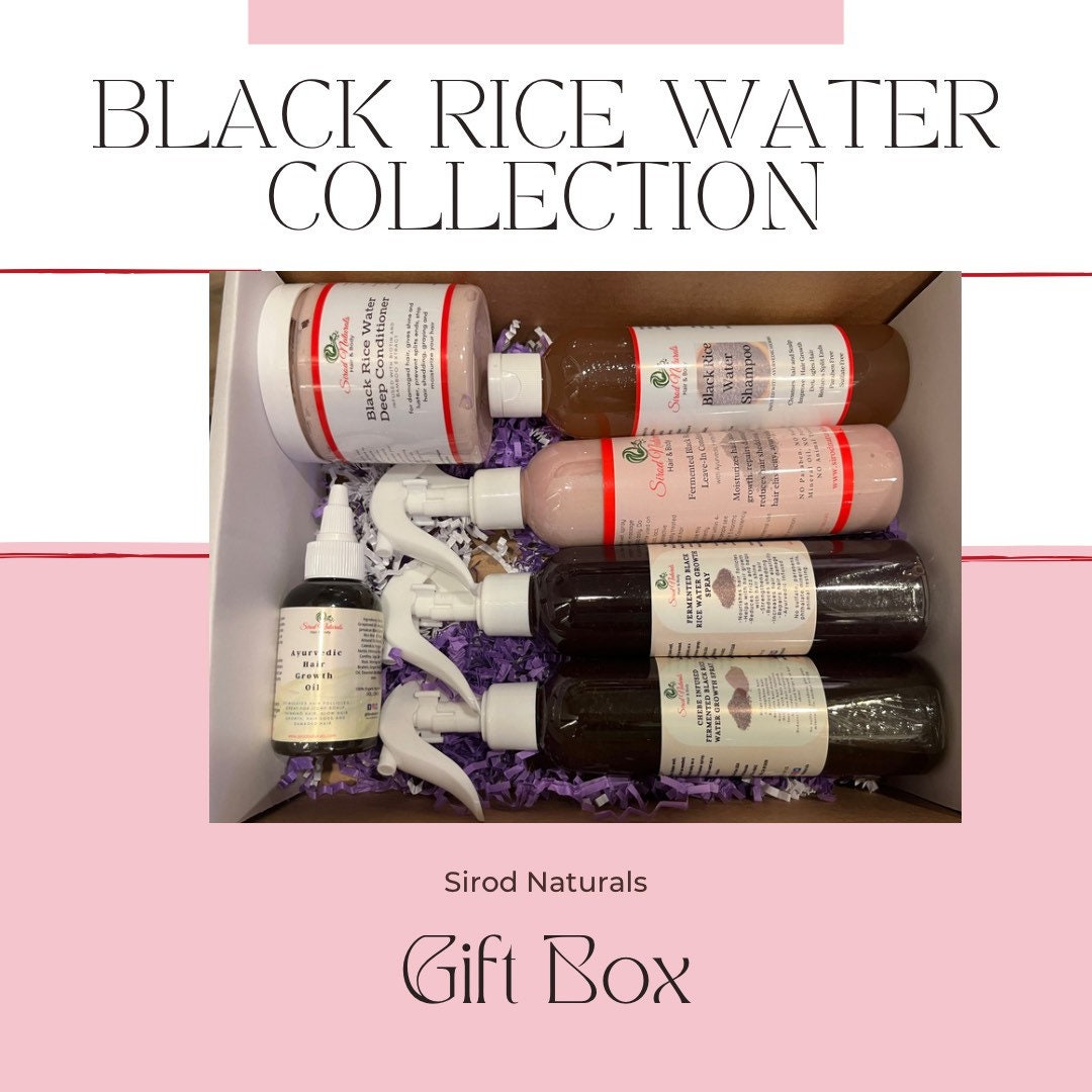 Black Rice Water Collection - Etsy
