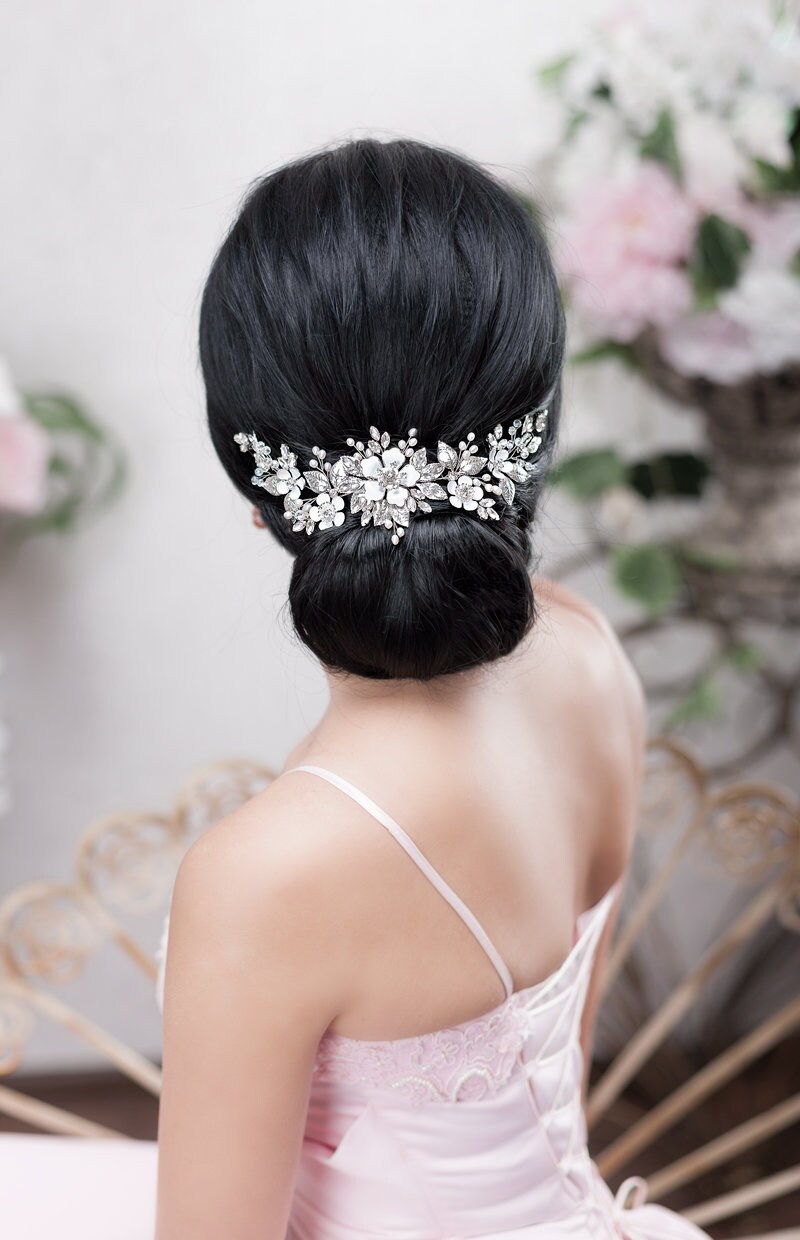 Wedding Hair Accessories Bridal Hair Piece Wedding Headband Bridal Back ...