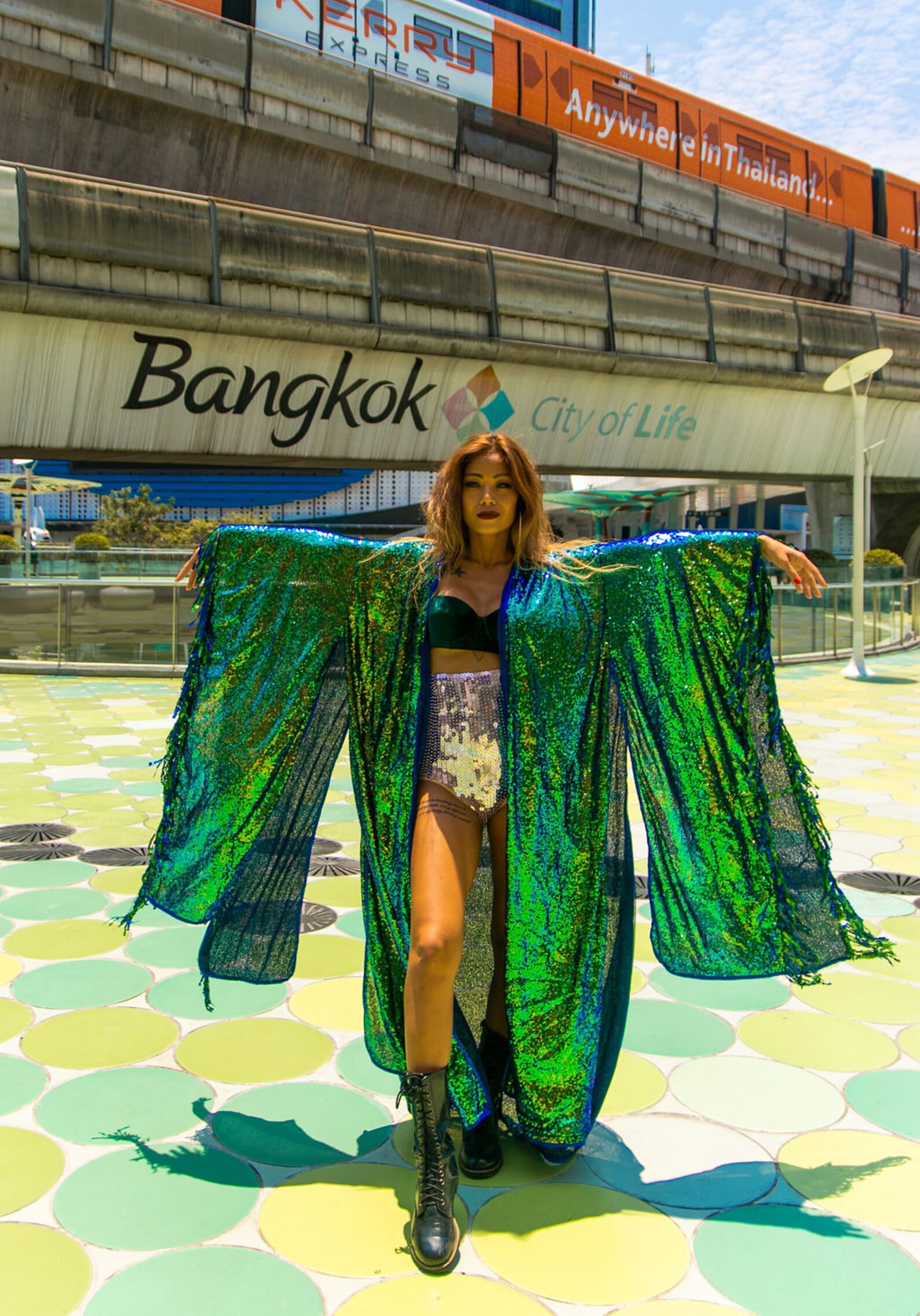 Handmade Long Mermaid Kimono Cape. - Etsy