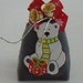 Grey Miniature Christmas Gift Sack With White Polar Bear - Etsy