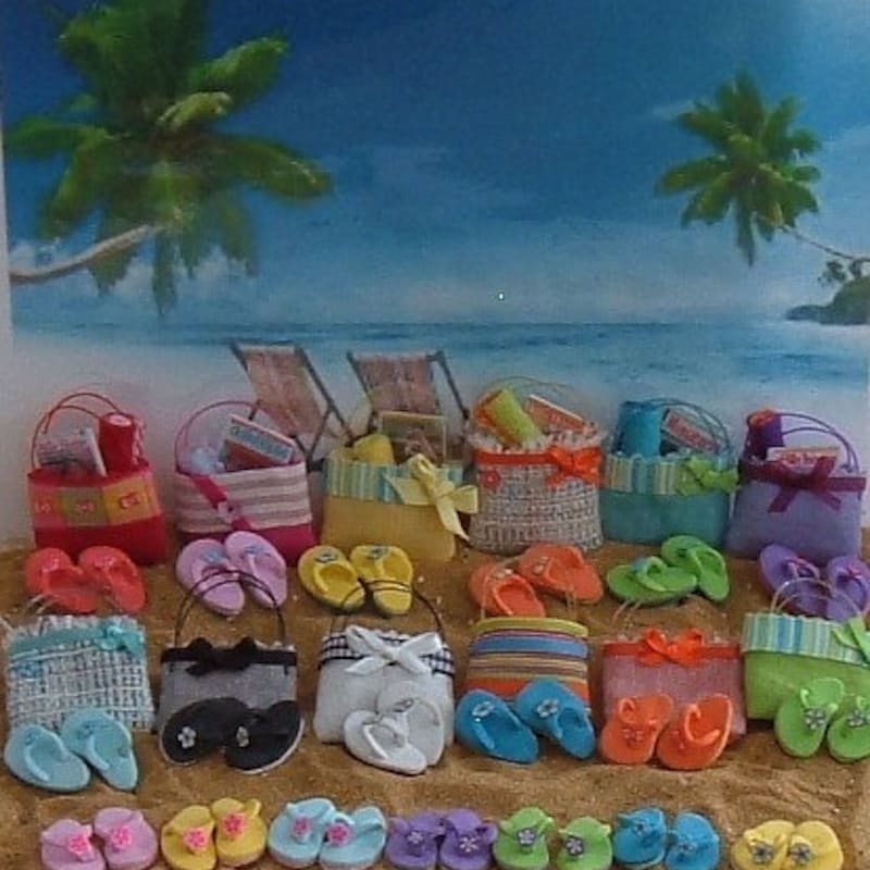 Miniature Flip Flops - Etsy