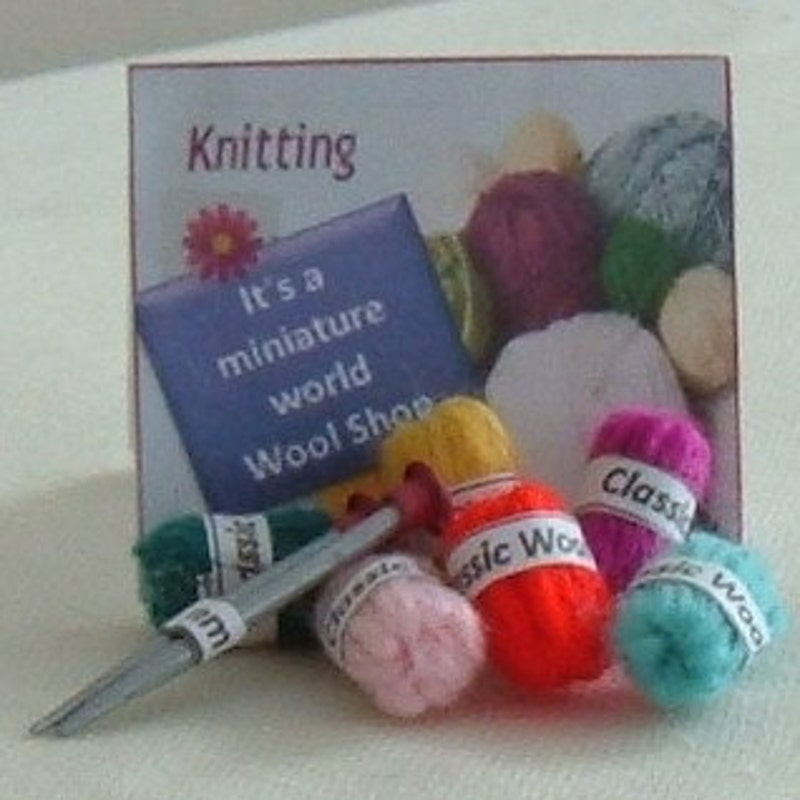 Miniature Knitting - Etsy