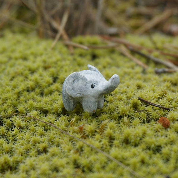 Miniature Elephant - Etsy